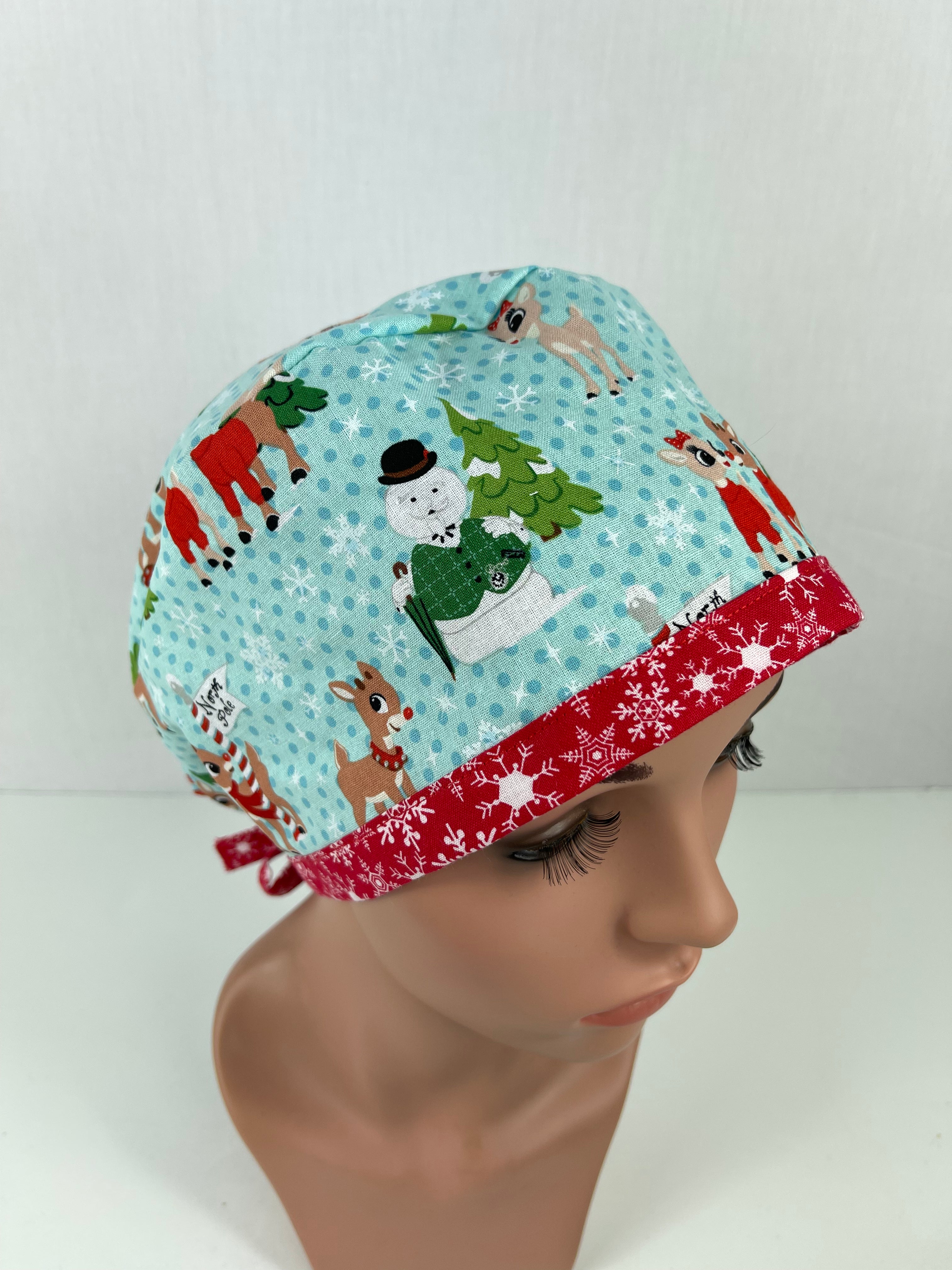 Rudolph the Red Nosed Reindeer Pixie Cap – Oksana's Creations