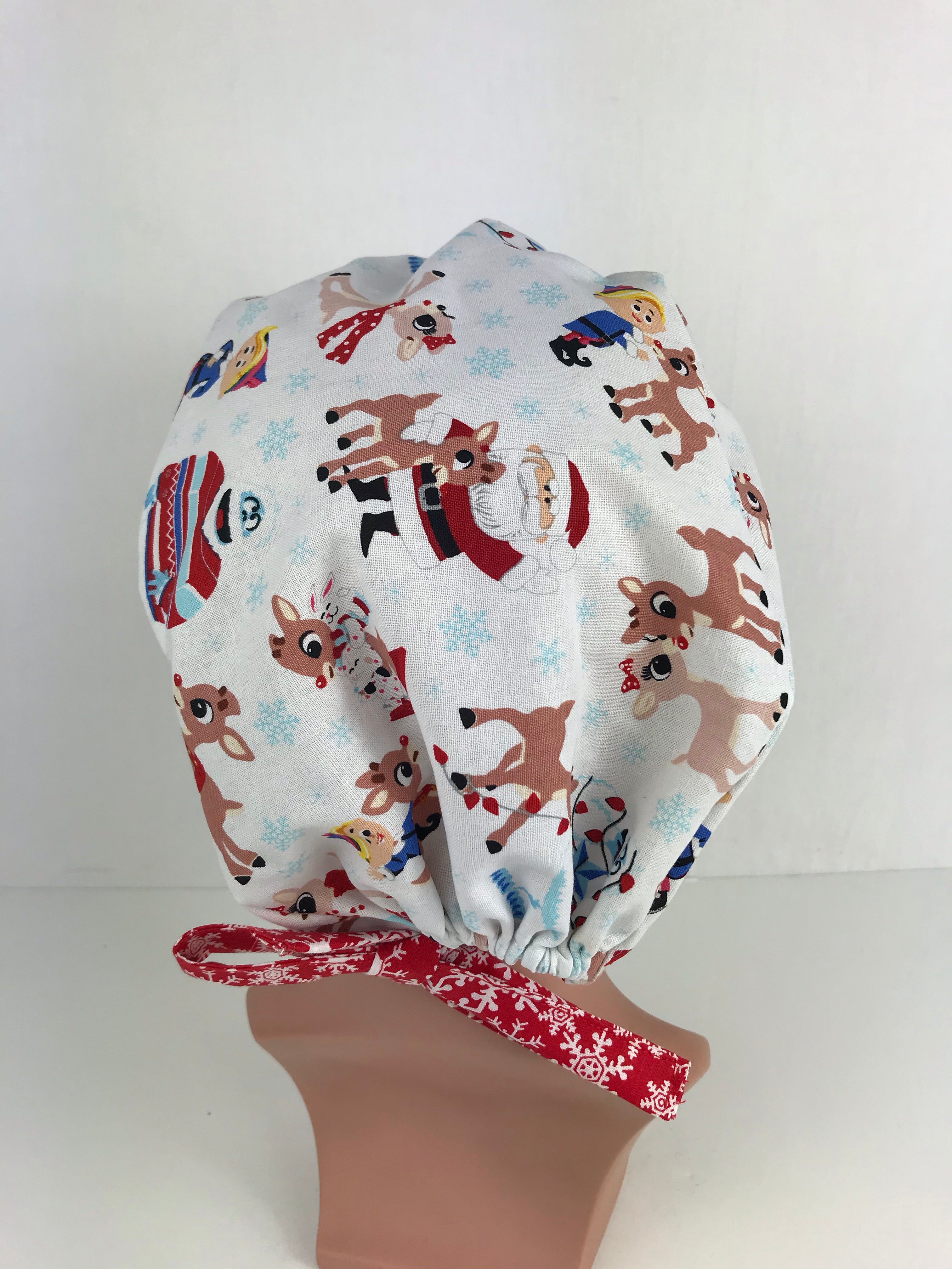 Rudolph the Red Nosed Reindeer Pixie Cap – Oksana's Creations